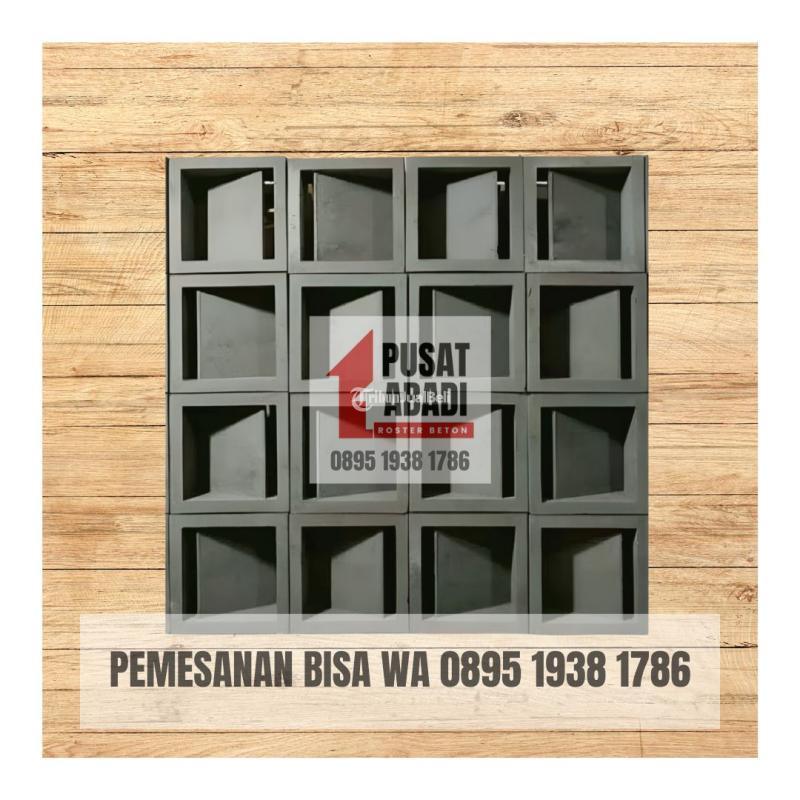 Ukuran Roster Beton 20x20 dan 25x25 di Cimerak di Pangandaran - Tribun ...