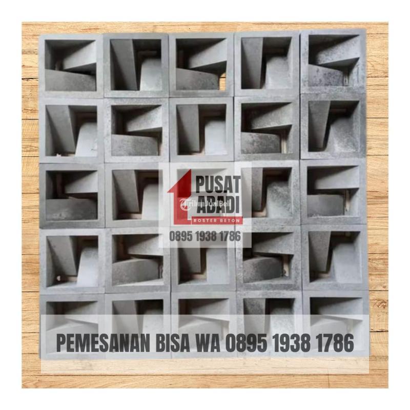 Roster Beton Aesthetic untuk Dinding dan Sekat di Parigi di Pangandaran ...
