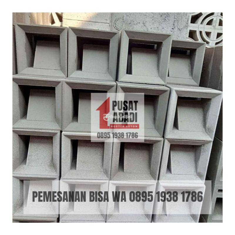 Roster Beton Untuk Dinding Cafe Laundry atau Dapur di Lakbok Dapur di ...