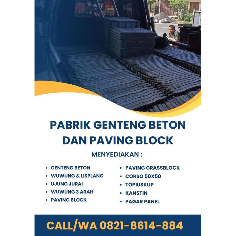 Keunggulan Genteng Beton Rata Bertekanan Tinggi di Malang - Tribun JualBeli