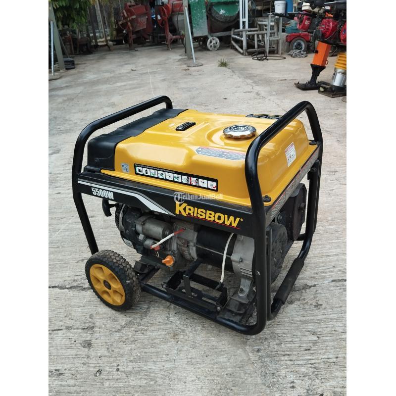 Mesin Genset Krisbow 5500 Watt Super Mulus Tambun di Bekasi - Tribun ...