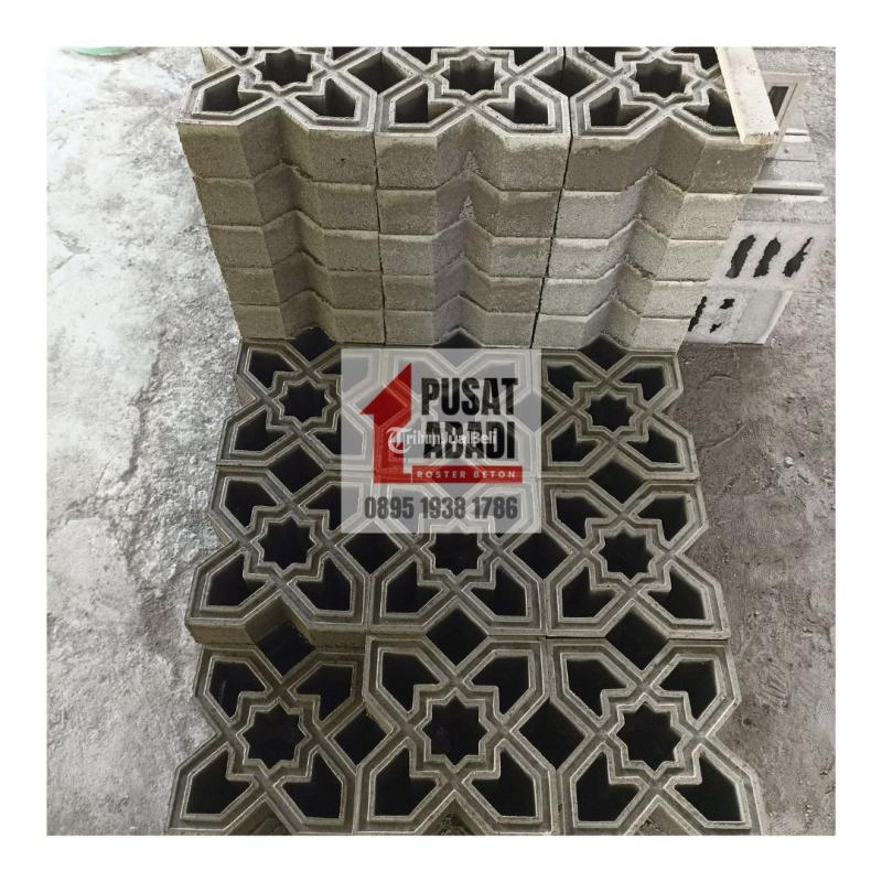 Roster Beton Minimalis Pagar Modern di Cibeureum di Tasikmalaya Kota ...