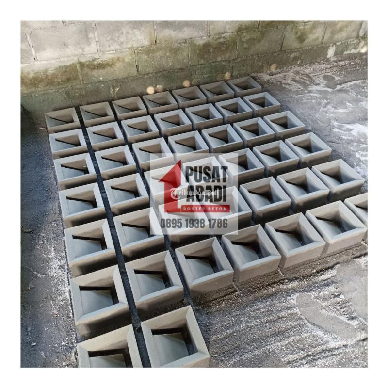 Produsen Roster Beton Ukuran 20x20 2 muka atau sisi di Cipedes di ...