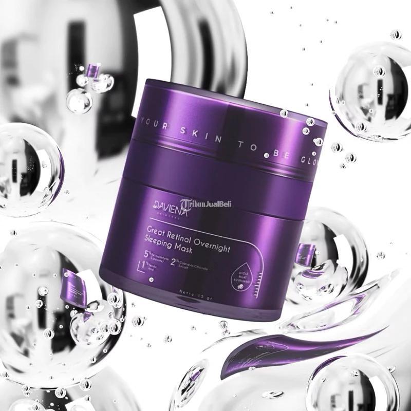 Daviena Skinare Great Retinal Overnight Sleeping Mask 15 Gr di Surabaya ...