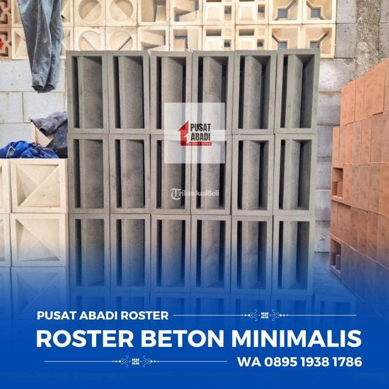 Roster Beton Panjang Untuk Sekat, Fasad, Taman di Sodonghilir di ...