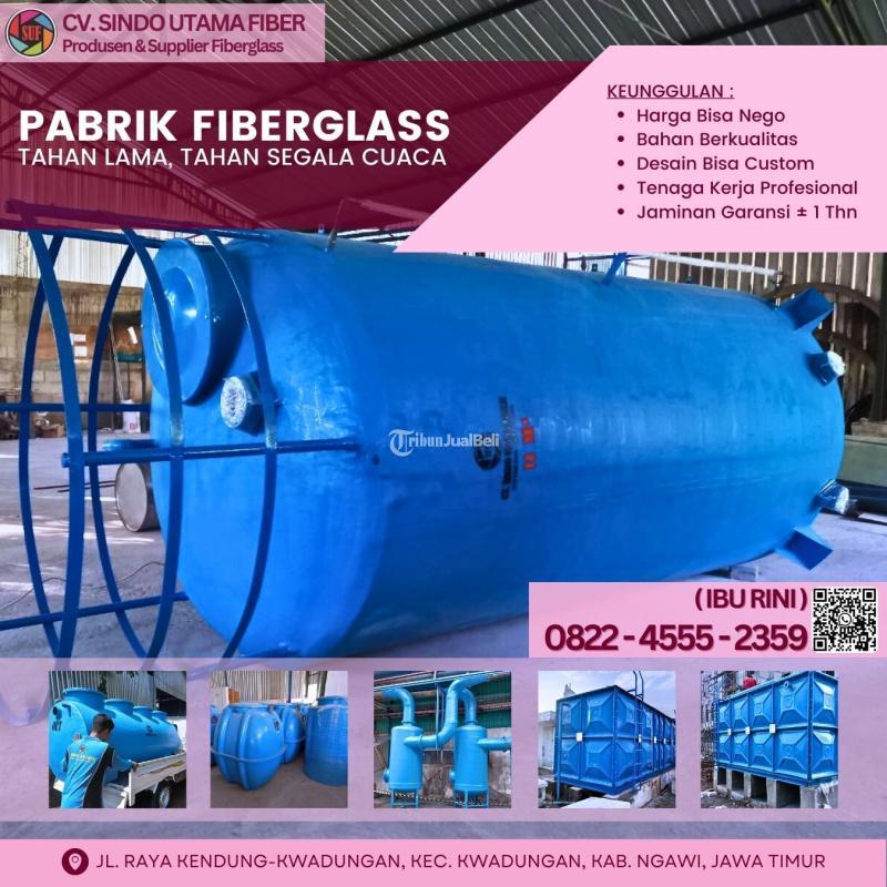 Ground Water Tank Fiberglass Beragam Kapasitas di Serang - Tribun JualBeli