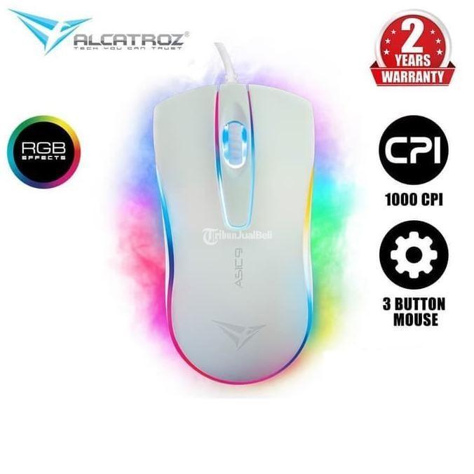 Alcatroz Gaming Mouse Asic 9 RGB FX 1000CPI di Semarang - Tribun JualBeli
