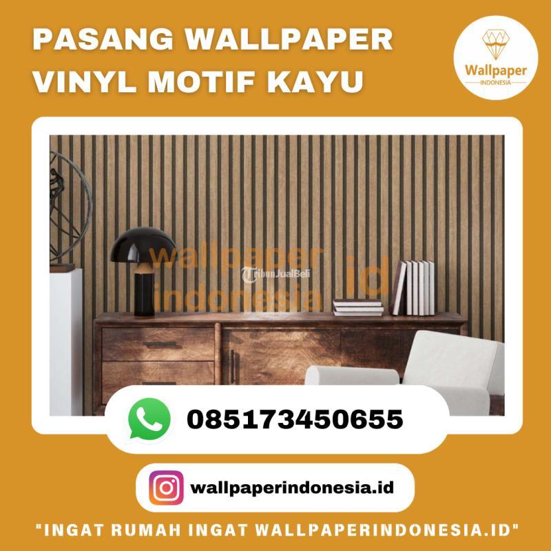 Wallpaper Vinyl Motif Kayu di Malang Kota - Tribun JualBeli