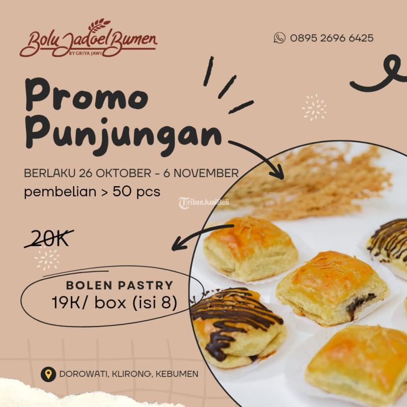 Roti Punjungan Enak Terjangkau By Griya Jawi di Kebumen - Tribun JualBeli