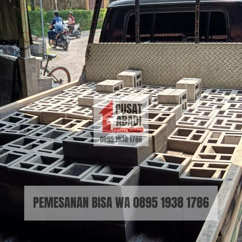 Pagar Roster Beton Minimalis 20x20 di Majalengka - Tribun JualBeli