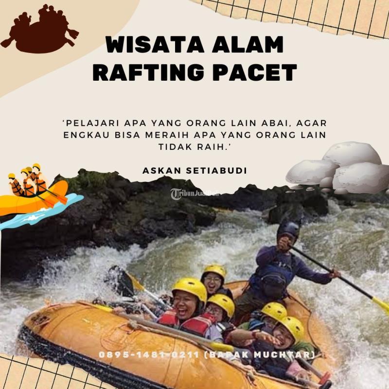 Wisata Alam Rafting Pacet Rafting Tos di Mojokerto - Tribun JualBeli