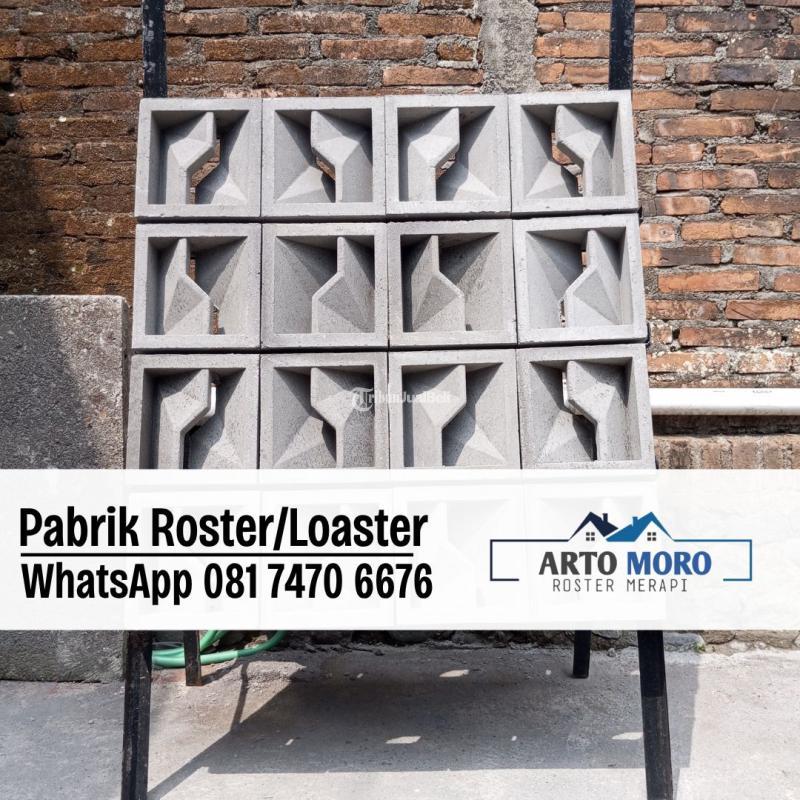 Pabrik Roster Loster Beton Model Terbaru Aesthetic Sruweng di Kebumen ...