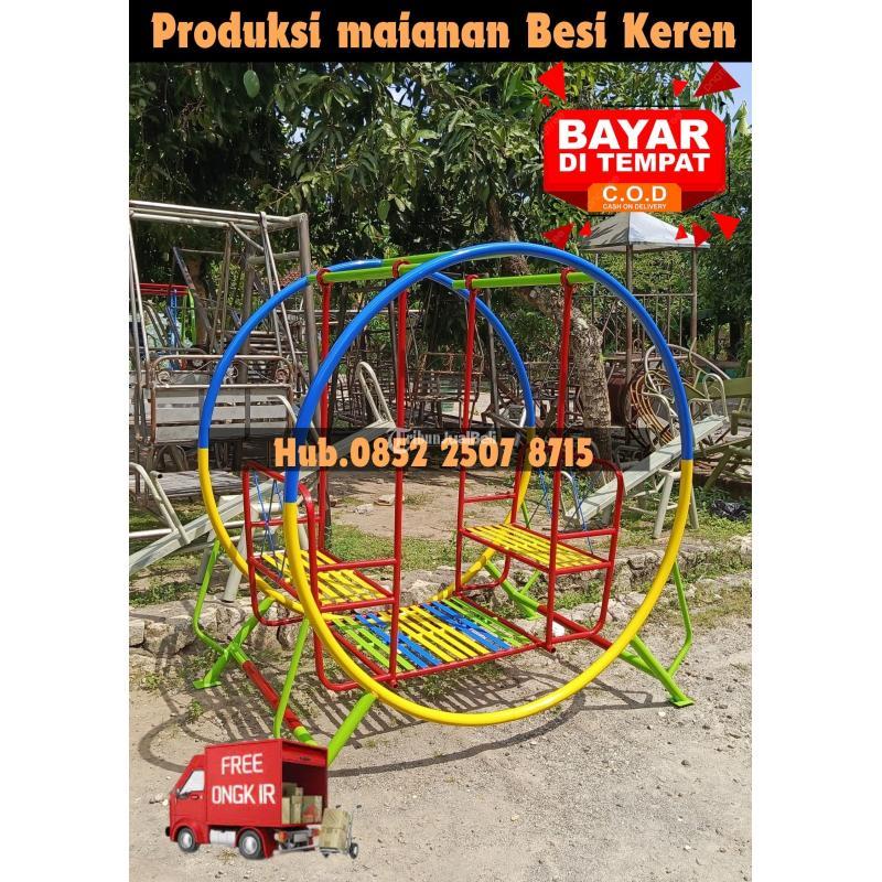 Dijamin Aman Ayunan Besi Bulat Besar Dan Mainan Playground di Kudus ...