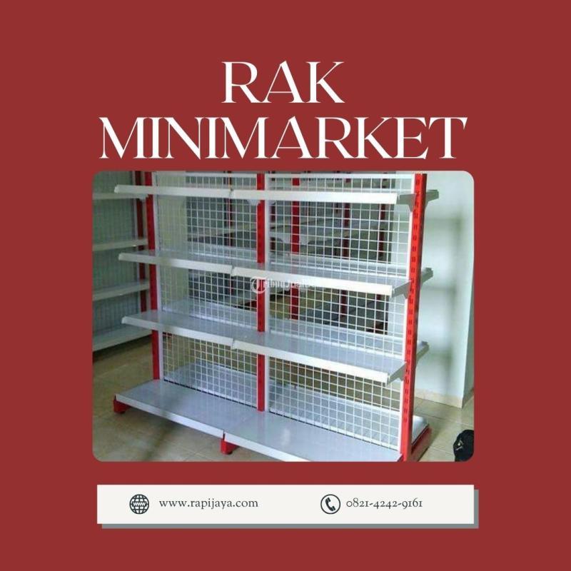 Rak Minimarket Rapi Jaya Terpercaya di Tuban - Tribun JualBeli