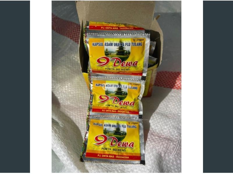9 Dewa Kotak Original Kapsul Asam Urat di Jakarta Utara - Tribun JualBeli