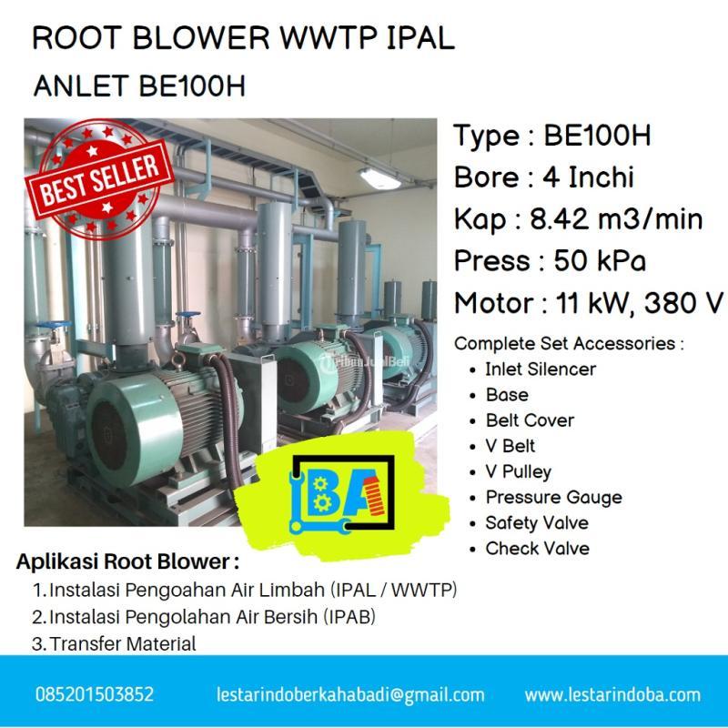 Root Blower 4 Inchi Untuk IPAL Dan Tambak di Sidoarjo - Tribun JualBeli