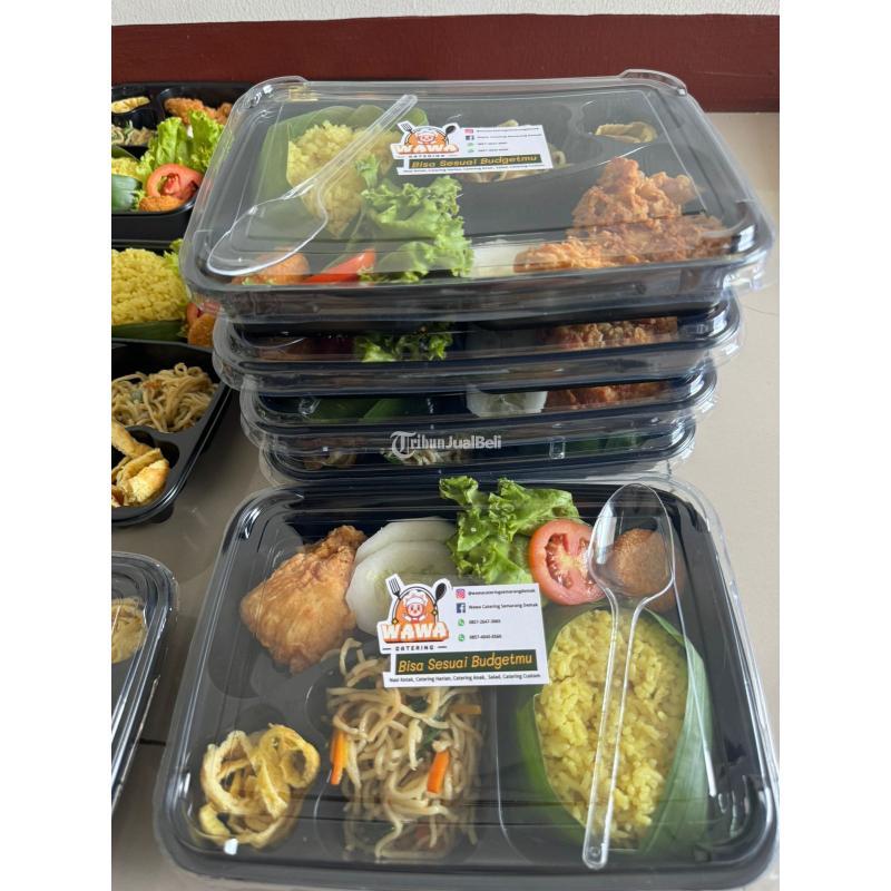 Nasi Kotak Wawa Catering, Banyak Pilihan Menu, Bisa Menyesuaikan Budget ...