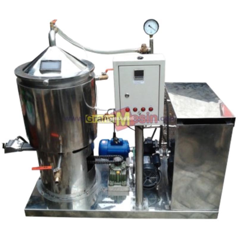 Mesin Evaporator Vakum Alat Pengurang Kadar Air Minyak VCO Graha Mesin di Malang - Tribun JualBeli