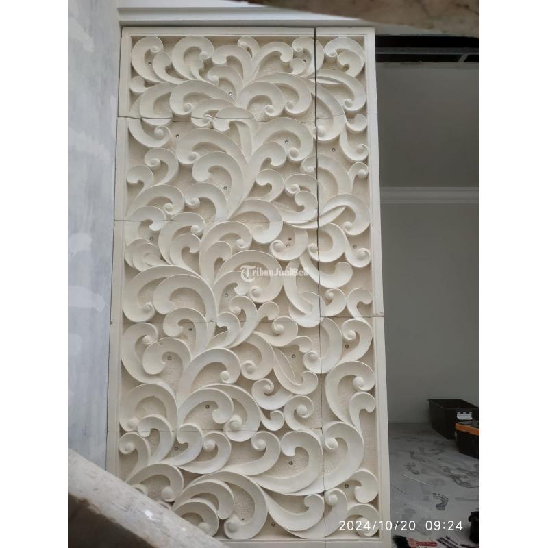 Batu Alam Relief Hiasan Dinding Ukiran Paras Jogja di Gunung Kidul ...