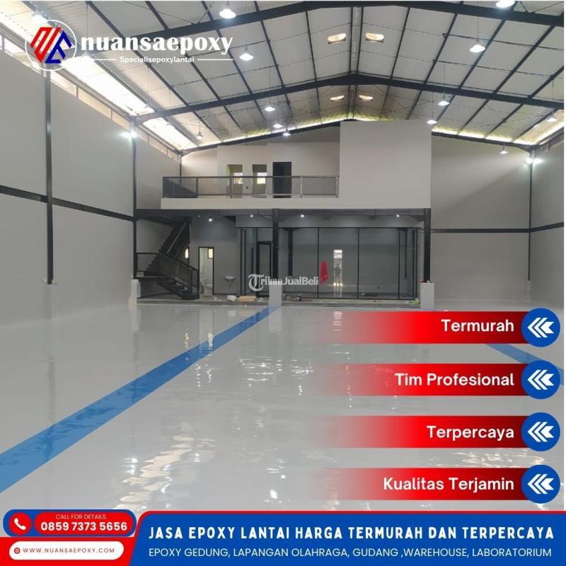 Lantai Epoxy Pilihan TepaMengapa Epoxy Lantt untuk Kantor dan Ruang ...