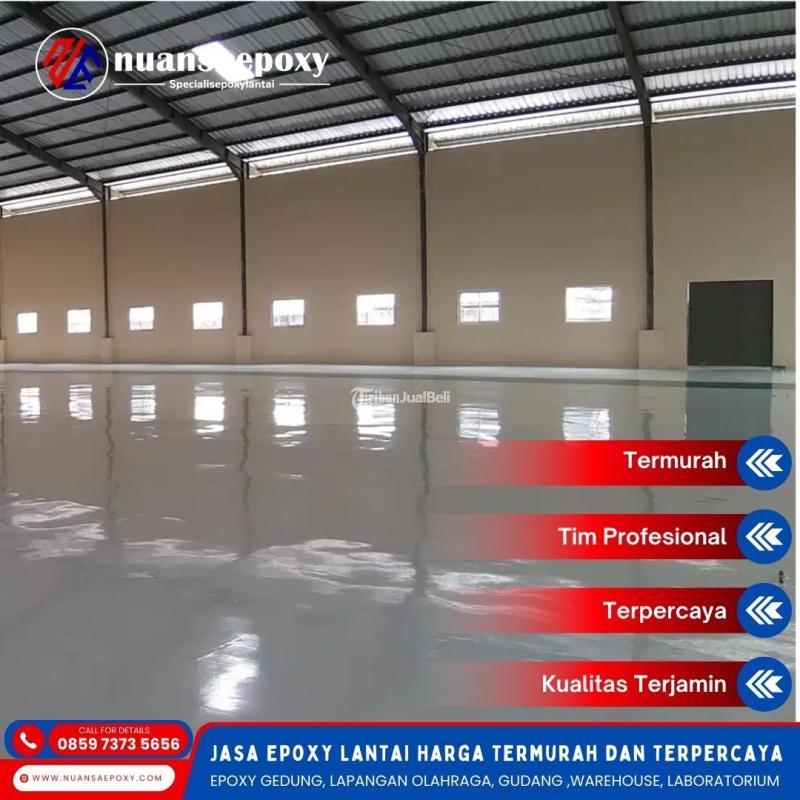 Lantai Epoxy Pilihan TepaMengapa Epoxy Lantt untuk Kantor dan Ruang ...