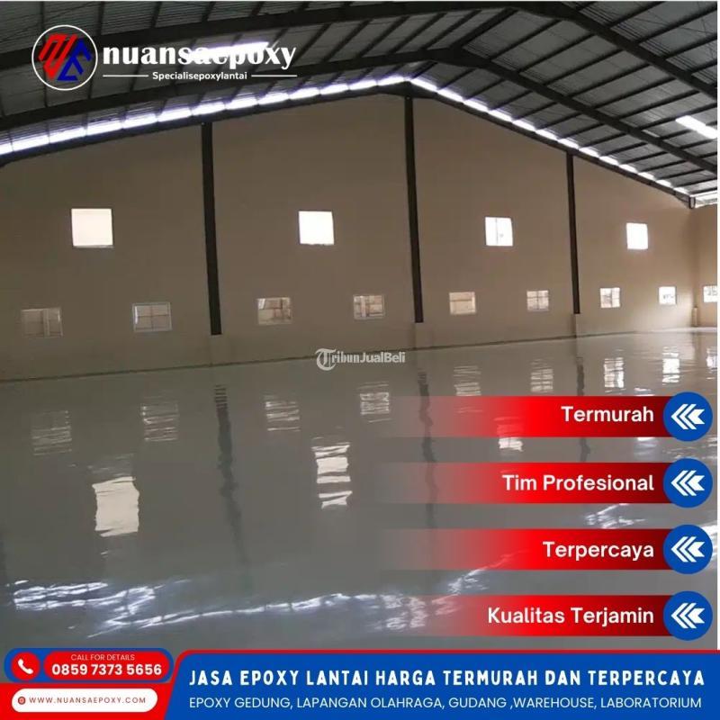 Lantai Epoxy Pilihan TepaMengapa Epoxy Lantt untuk Kantor dan Ruang ...