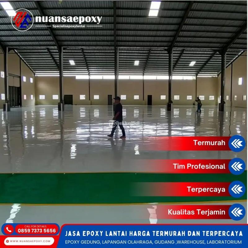 Lantai Epoxy Pilihan TepaMengapa Epoxy Lantt untuk Kantor dan Ruang ...