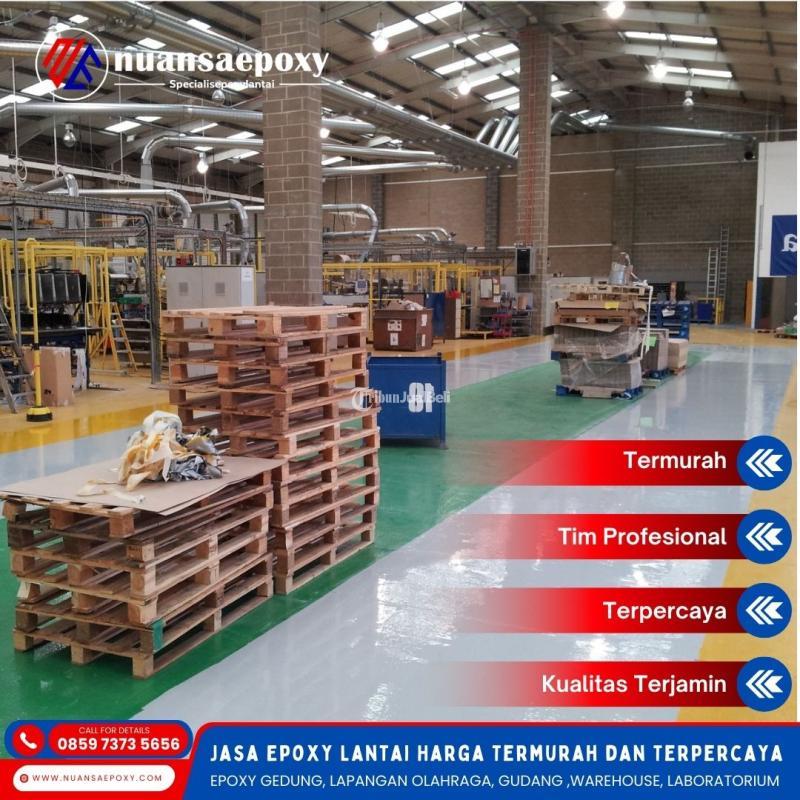 Lantai Epoxy Pilihan TepaMengapa Epoxy Lantt untuk Kantor dan Ruang ...