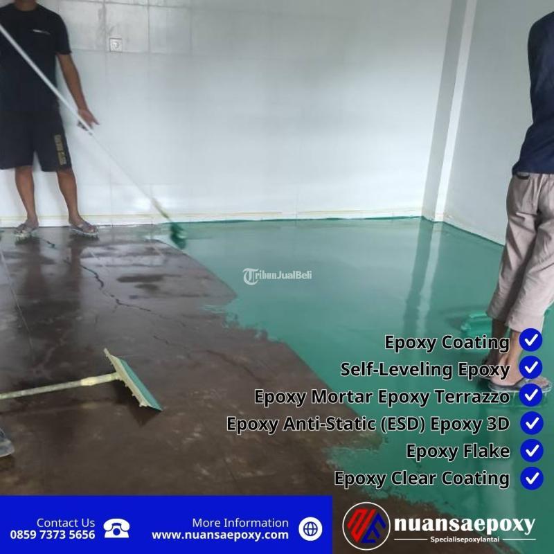 Jasa Cat Epoxy Lantai dengan Warna dan Finishing yang Sesuai Kebutuhan ...