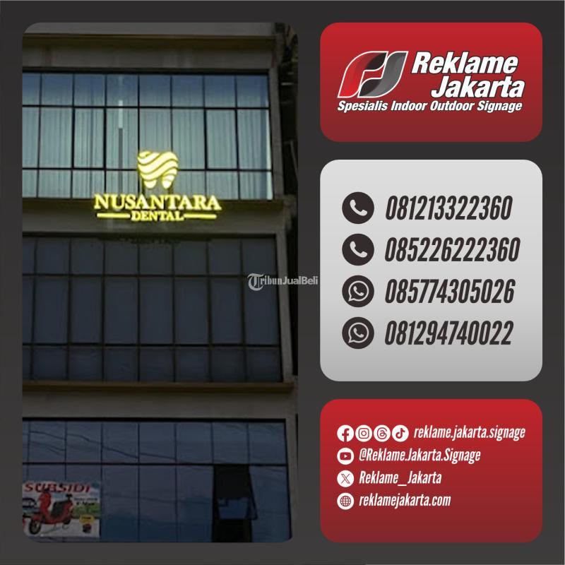 LED Signage, Neon Box, Huruf Timbul, Pylon, Billboard di Jakarta Utara ...