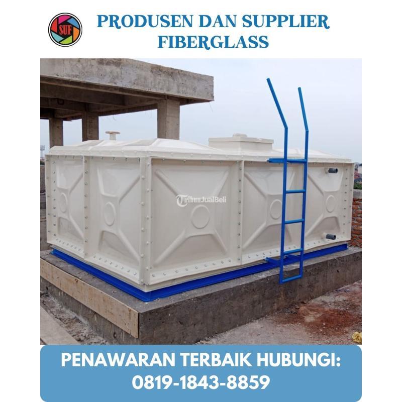 Water Tank, Square Water Tank Fiberglass Terbaik di Surabaya - Tribun ...