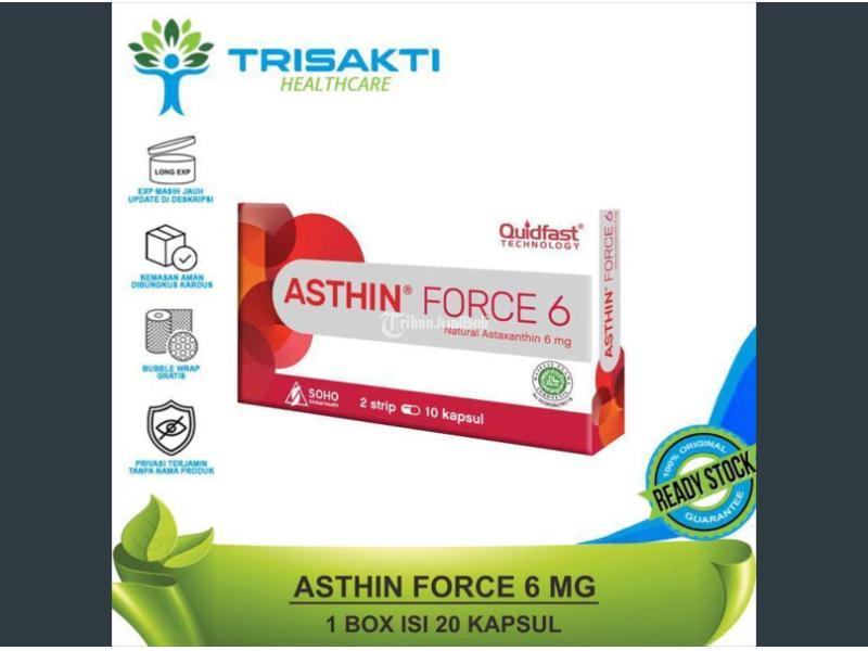 Asthin Force Suplemen Multi Vitamin Daya Tahan Tubuh 6 Mg 20 Tab di ...