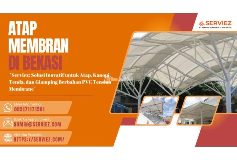 Atap Membran Modern yang Elegan di Bekasi - Tribun JualBeli