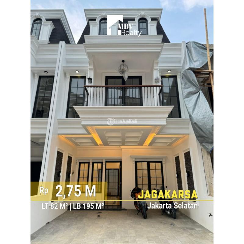 Dijual Rumah Mewah dalam Townhouse 3 Lantai, 5KT, 5KM, Rooftop, SHM ...