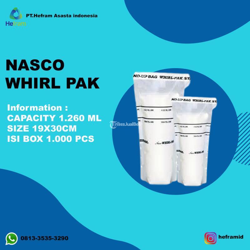 Jual Nasco Whirl Pak Sample Bags, Plastik Steril di Bogor - Tribun JualBeli
