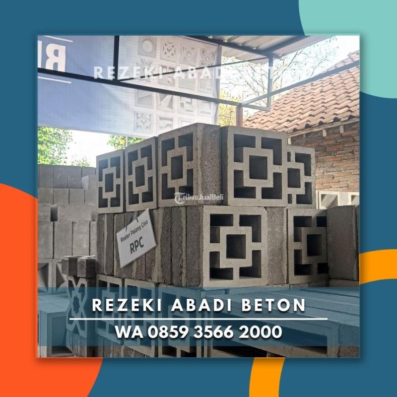 Roster Beton Model Minimalis Ukuran 20x20 di Wates di Blitar - Tribun ...