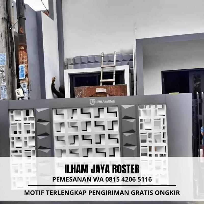Roster Beton Minimalis Pagar Depan di Dringu di Probolinggo - Tribun ...