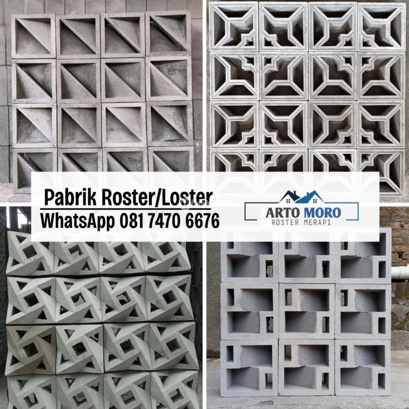 Roster Beton Dinding Masjid Minimalis di Selomerto di Wonosobo - Tribun ...