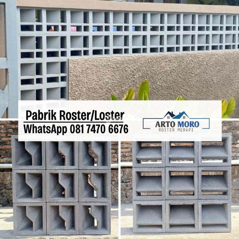 Pusat Roster Loster Beton Tembok Minimalis di Petungkriyono di ...