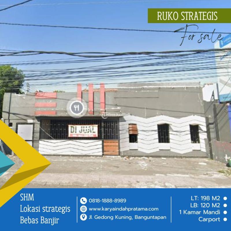 Jual Ruko Luas 120 m2 di Jalan Gedong Kuning Barat JEC Banguntapan SHM ...