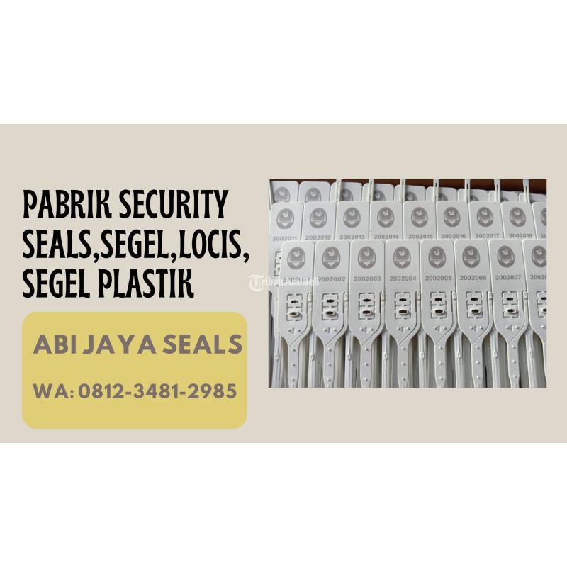 Segel Plastik Security Seals Locis di Lingga - Tribun JualBeli