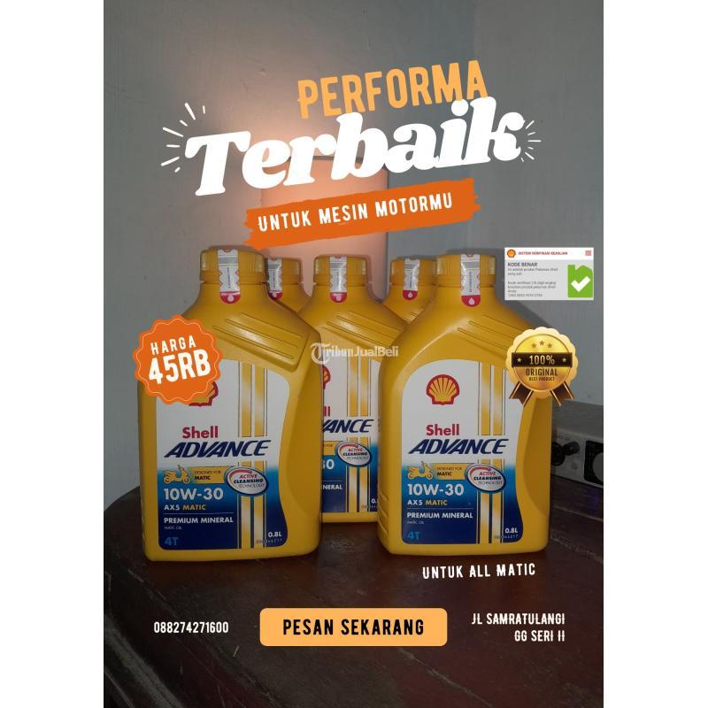 Oli Shell Ax5 All Matic Original Terjangkau di Bandar Lampung - Tribun ...
