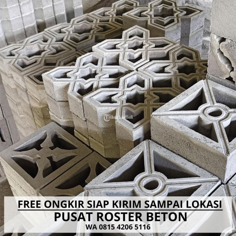 Roster Beton 20x20 Motif Lengkap di Dukuh Pakis di Surabaya - Tribun ...