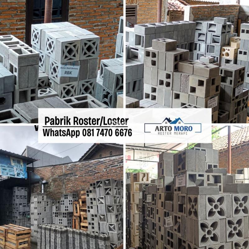 Roster Beton Ventilasi Elegan Tersono di Batang - Tribun JualBeli