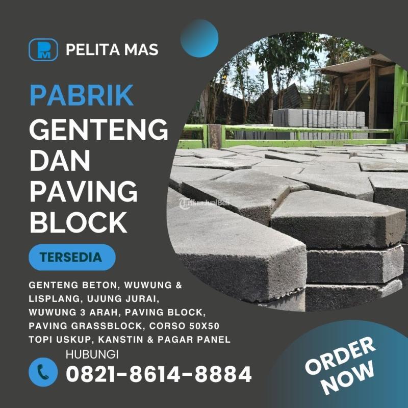 Taman Kuat dan Estetik dengan Paving Block di Malang - Tribun JualBeli
