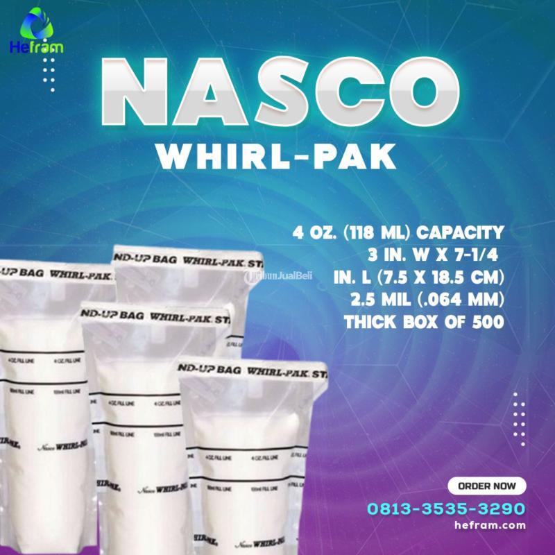 Distributor Nasco Whirl Pak Sample Bag di Bogor - Tribun JualBeli