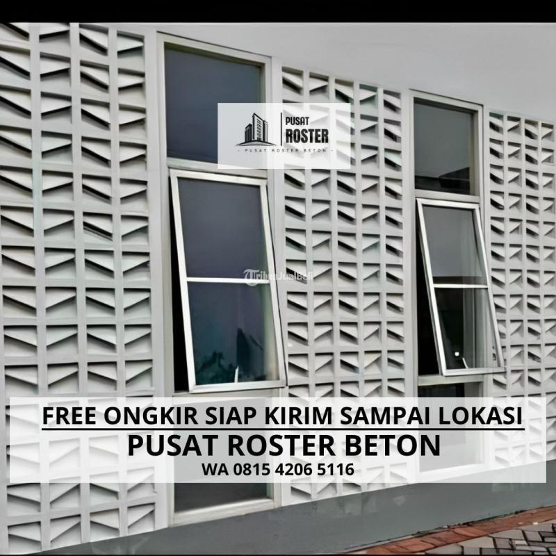 Roster Beton Dinding Motif Cantik di Gondang di Mojokerto - Tribun JualBeli