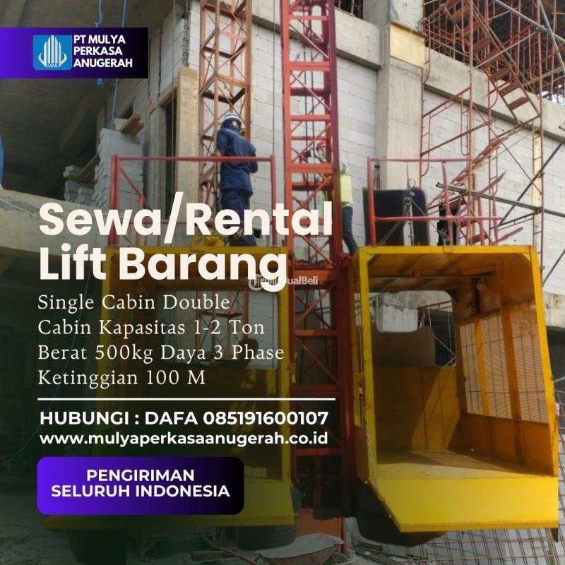 Sewa Lift Barang Murah Bersertifikat K3 di Semarang Kota - Tribun JualBeli