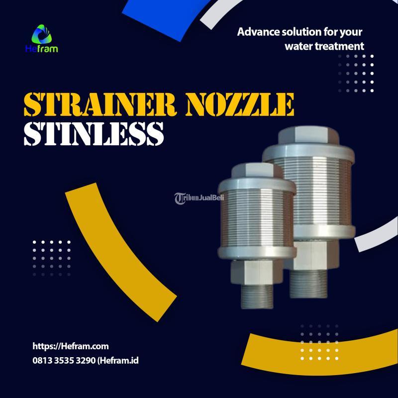 Strainer Nozzle Filter Stainless di Bogor - Tribun JualBeli