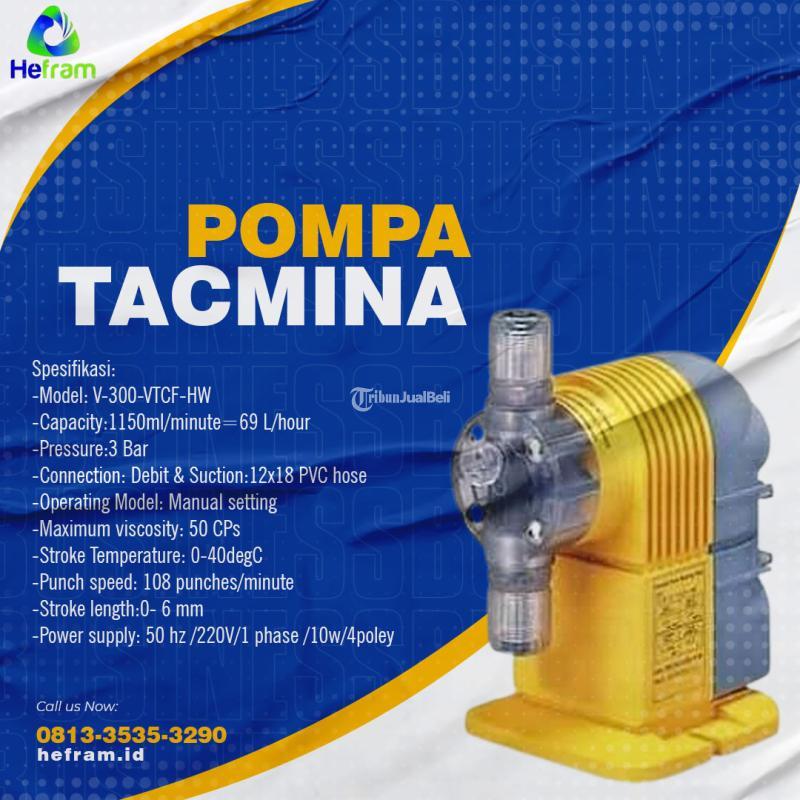 Produsen Pompa Tacmina di Bogor - Tribun JualBeli